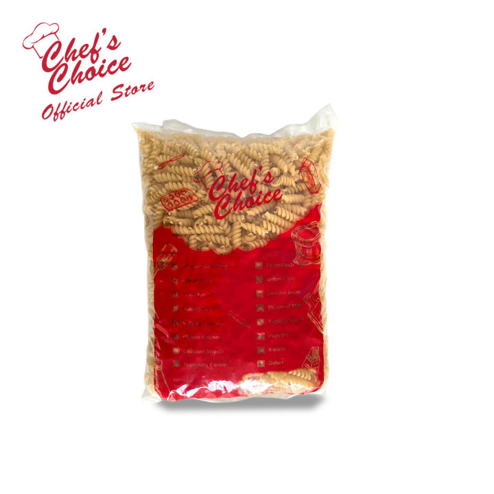 Chef's Choice Macaroni Pasta Twist Fusilli (For Sopas, Salads, Cooking ...