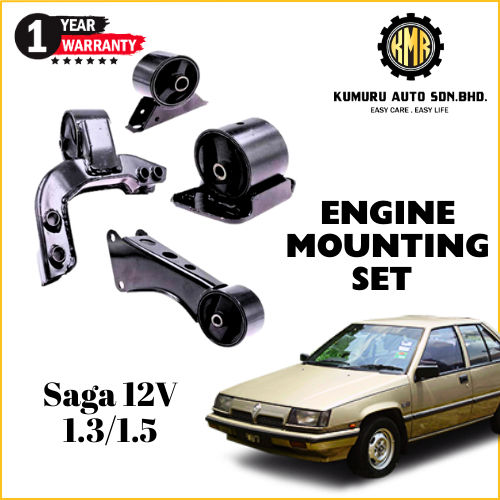 (1@Set) Proton Saga 12V Iswara LMST 1.3 1.5 Auto Manual Engine Mounting ...