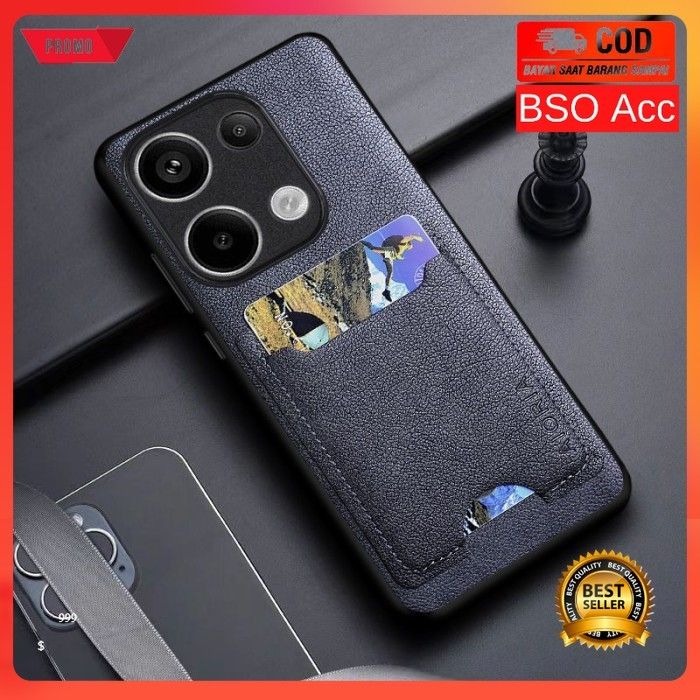 Casing Redmi Note 13 4g 5g Note 13 Pro 4g 5g Plus Leather With Card | Lazada Indonesia