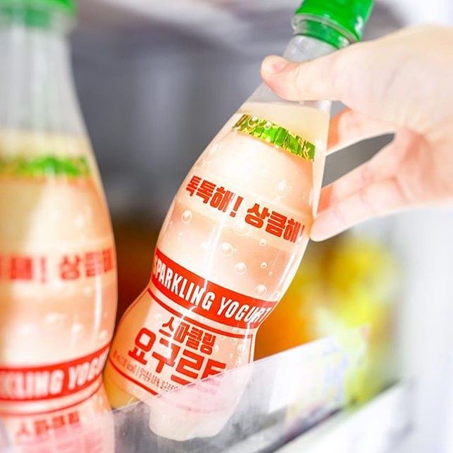 COD ♞POP MART NAMYANG SPARKLING YOGURT DRINK KOREAN CARBONATED YAKULT ...