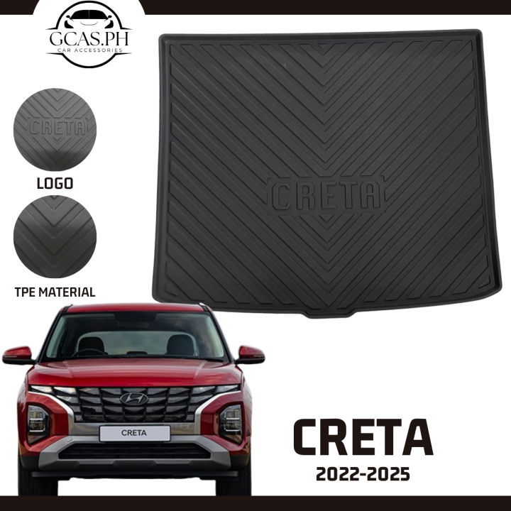 Hyundai Creta 2022 2023 Trunk Mat Rear Cargo Trunk Tray | Lazada PH