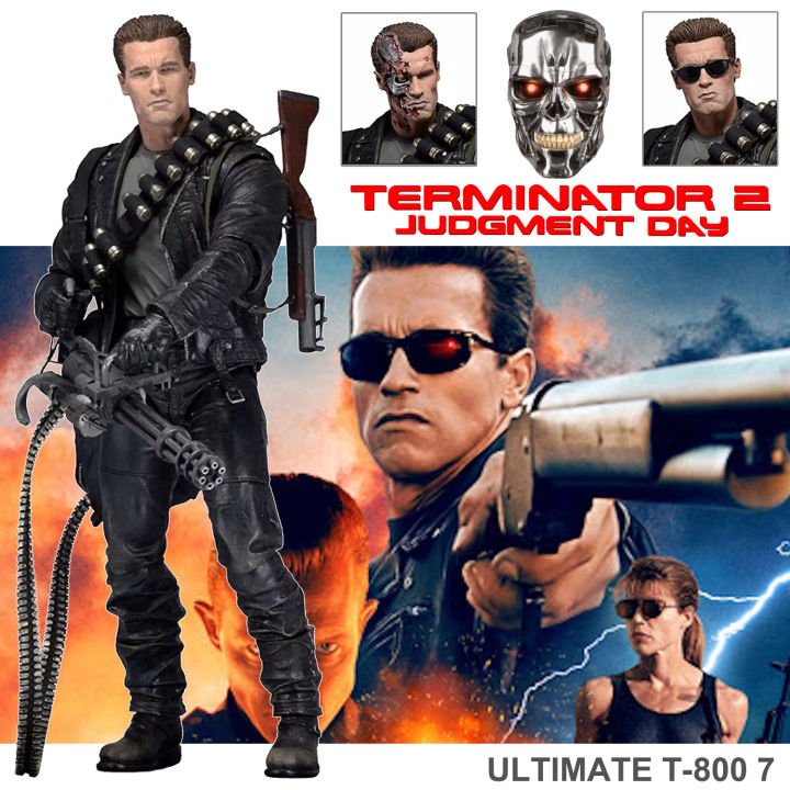 Model โมเดล Figma ฟิกม่า Figure Action Neca จากหนังดัง Terminator 2 ...