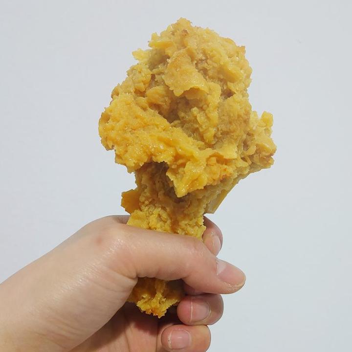 Display fried chicken leg model meat KFC simulation chicken chops ...