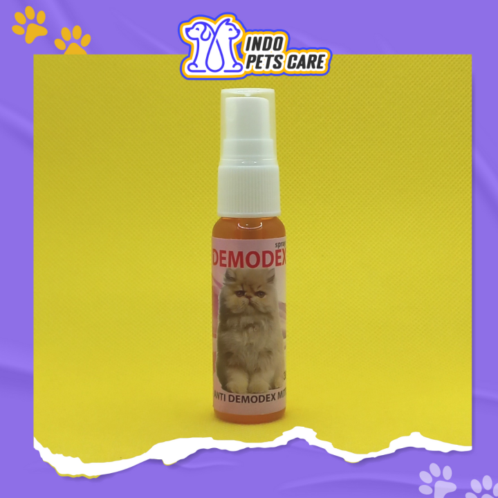 OBAT ANTI DEMODEX KUCING - DEMODEX SPRAY 30 ML - OBATI KUDIS LUKA ...