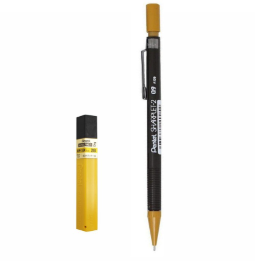 PENTEL Sharplet-2 0.9mm Mechanical Pencil A129-E / 0.9mm 2B Pencil ...