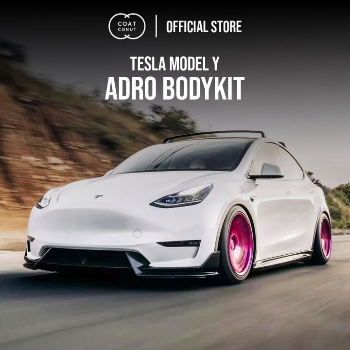 ADRO Carbon Fibre Full Bodykit For All Tesla Model Y (installation ...