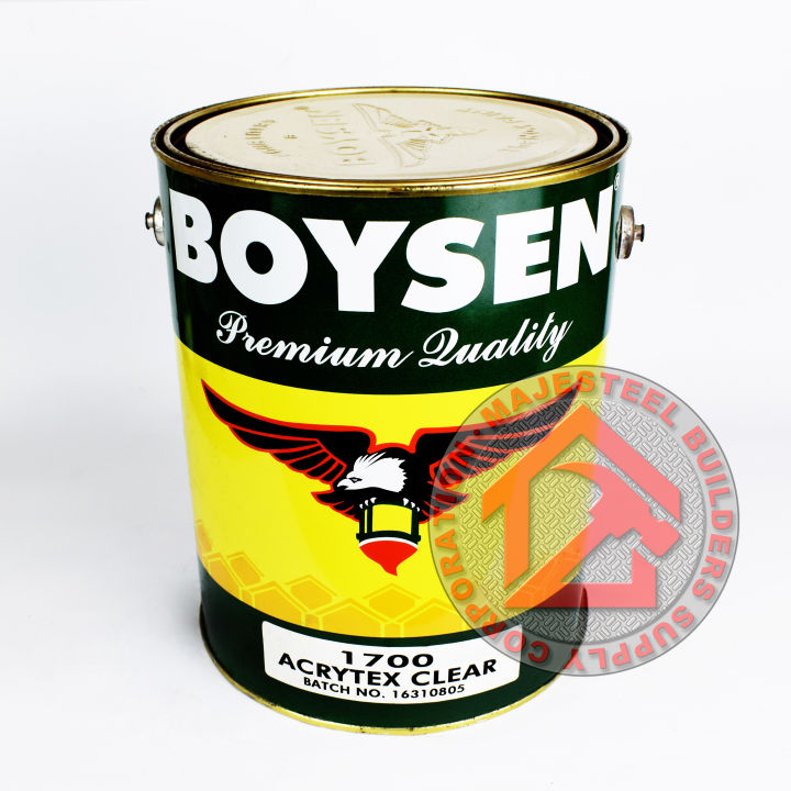 BOYSEN® Acrytex™ - 4LITERS (Majesteel) | Lazada PH