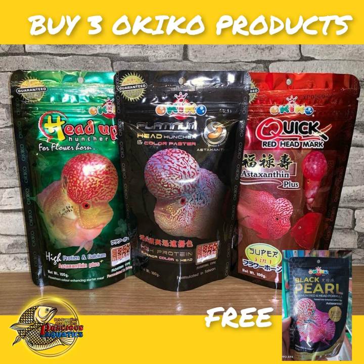 OKIKO BUNDLE 100G SEALED AND 50G Repacked ONLY in Plastic Container ...