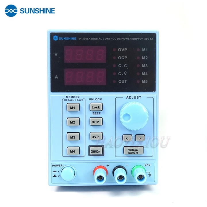 2-year warranty P-3005A Adjustable DC Laboratory 30V 5A Lab Digital ...