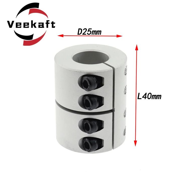 Veekaft Rigid Coupling D25L40 Stepping Servo Motor Coupling 4/5/6/6.35 ...