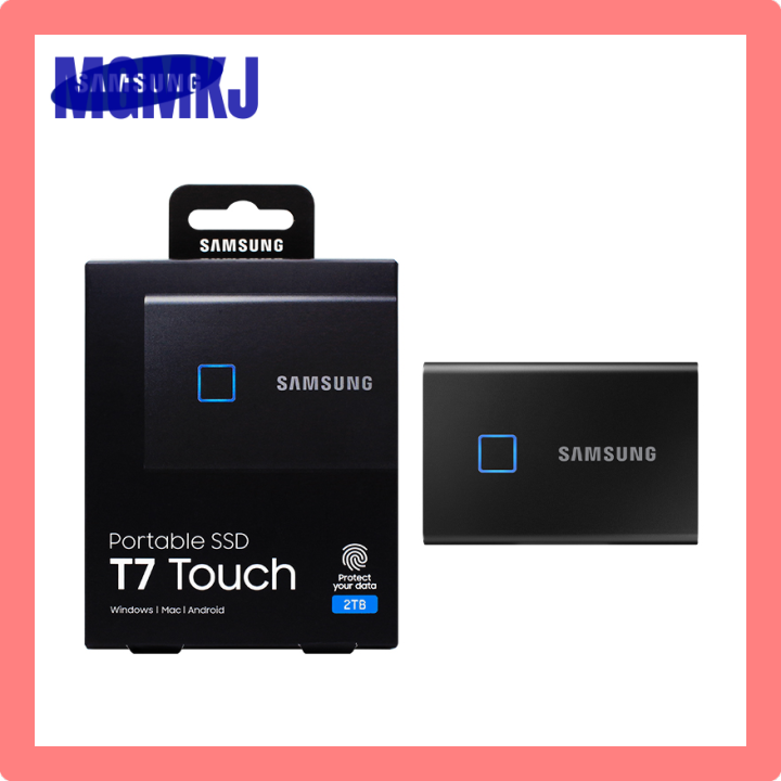 MGMKJ Samsung T7 Touch Portable SSD 1TB 2TB External Disk Hard Drive ...