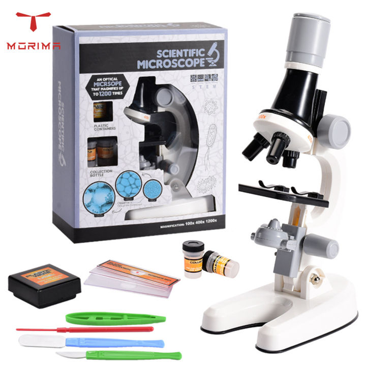 Microscope for Kids Beginners 100x 400x 2000x Zoom Microscope Biology ...
