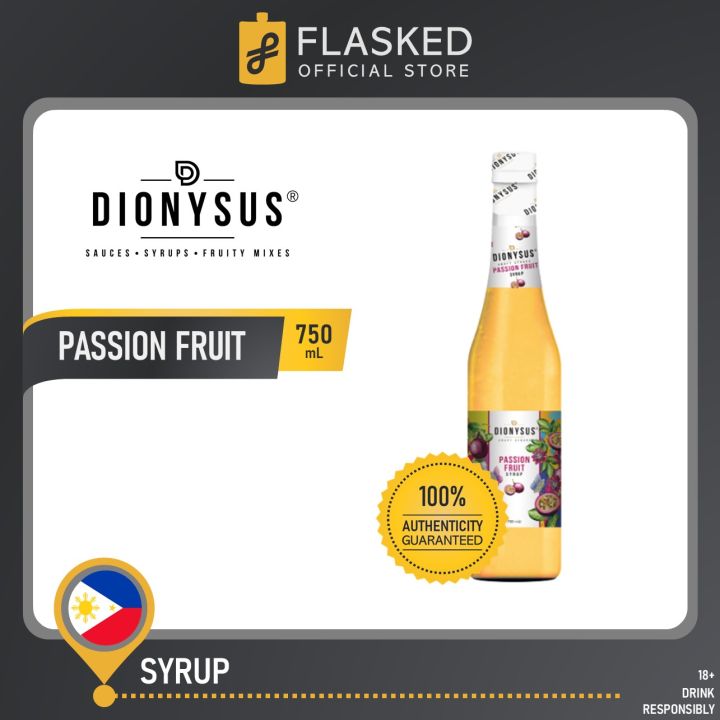 Dionysus Passion Fruit Syrup 750ml | Lazada PH