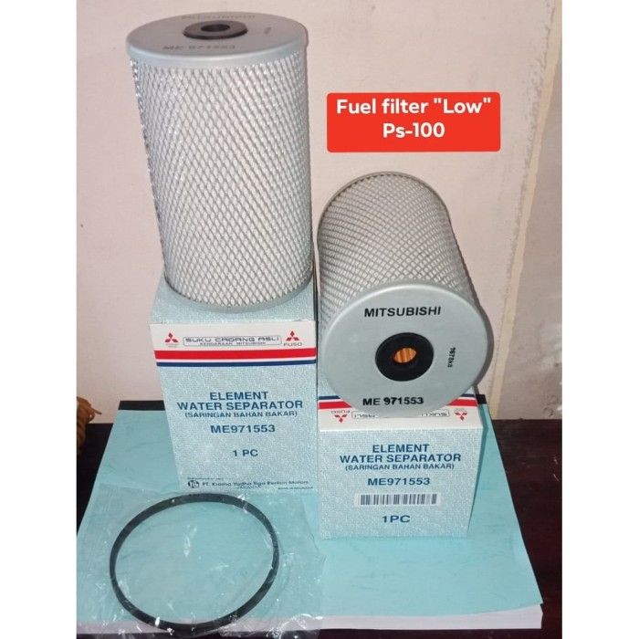 Fuel Filter Saringan Solar Bawah Mitsubishi PS100 PS120 Ragasa Fuso Low ...