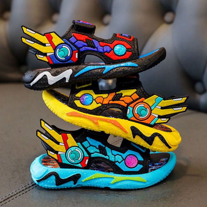 PROMO 9.9 PUNCAK Okaybaby B119 (21-25) Sandal Robot Transformers Anak ... PROMO 9.9 PUNCAK Okaybaby B119 (21-25) Sandal Robot Transformers Anak ...