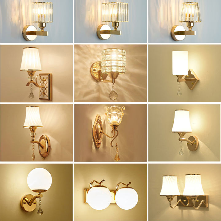 LED Wall Lamp Indoor Nordic Wall Light Room Wall Light Bedroom Wall ...