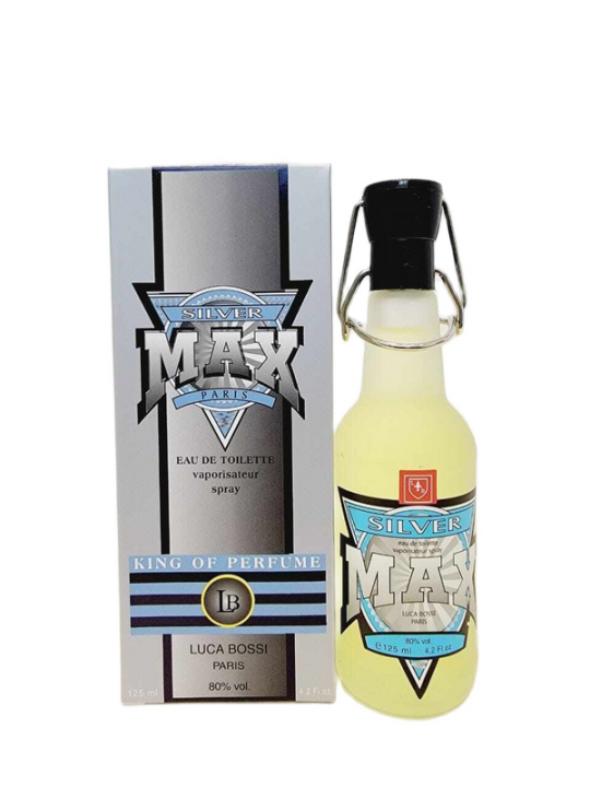 Silver Max Perfume For Men 125Ml (High Quality) Ready Stock | Lazada