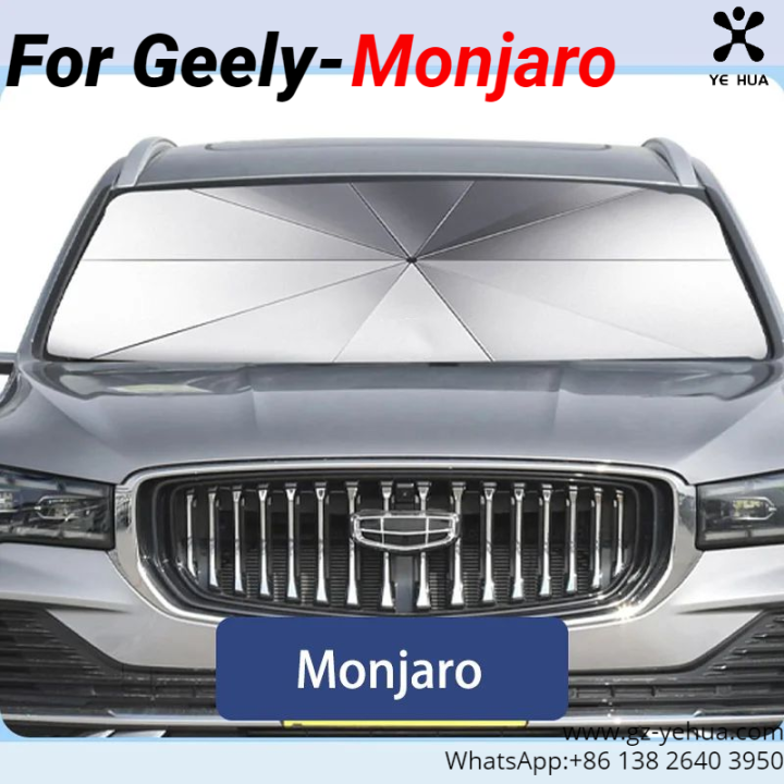 สำหรับ GEELY Monjaro Manjaro 2022 2023 Geely Tugella ป้องกันที่บังแดด ...