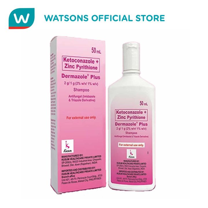 DERMAZOLE Plus Shampoo 50 mL | Lazada PH