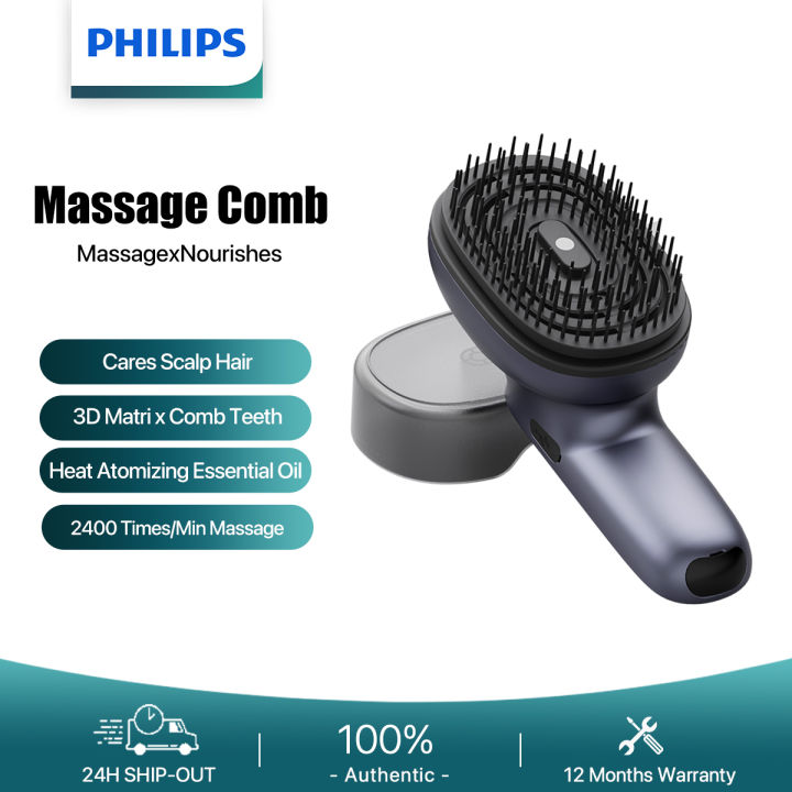 Philips Head Massager Head Massage Comb Scalp Smart Massage Comb Hair ...