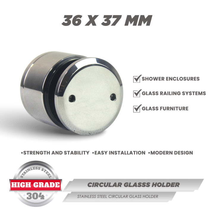 Stainless Steel 304 Glass Standoff Advertising Sign Board Mounting Pin ...