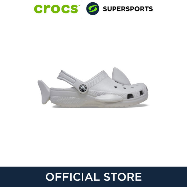 CROCS Classic I Am Shark Clog รองเท้าลำลองเด็ก 210011-1FT | Lazada.co.th
