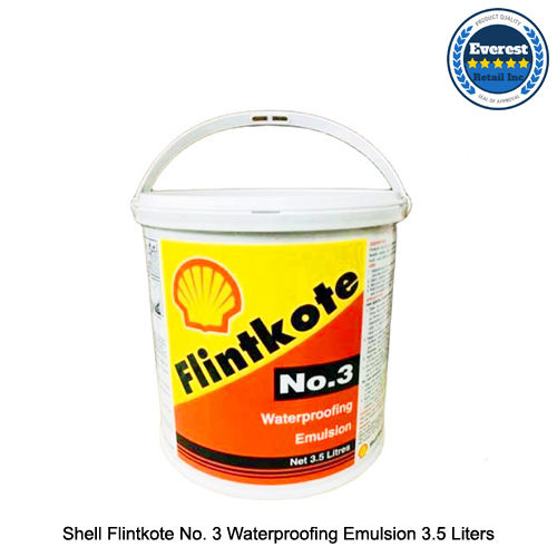 Shell Flintkote No. 3 Waterproofing Emulsion 3.5 Liters | Lazada PH