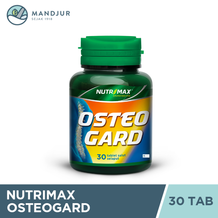 Nutrimax Osteogard 30 Tablet - Suplemen Kesehatan Tulang Gigi dan Kuku ...