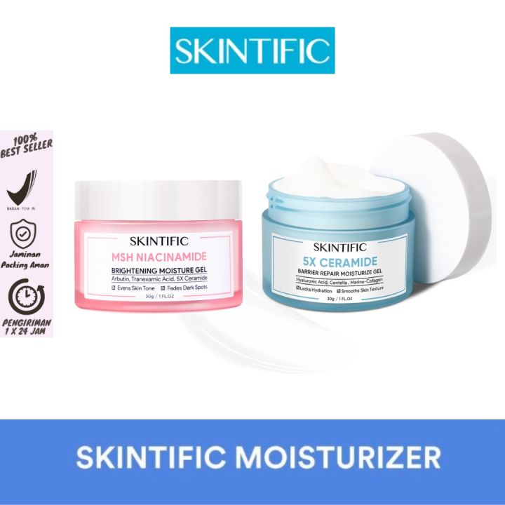 Skintific 5x Ceramide Barrier Repair Moisturizer Gel 30 Gr Skintific