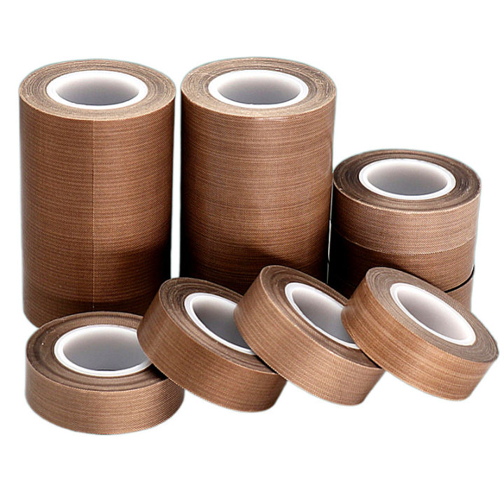TEFLON HEAT TAPE Isolasi Tahan Panas PTFE LAKBAN 10MM 20MM 30MM X 10 ...