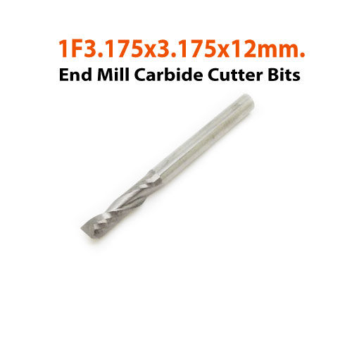 ดอกตัด END Mill แบบ 1เกลียว ขนาด 3.175x3.175x12mm. SKU:000369 | Lazada ...