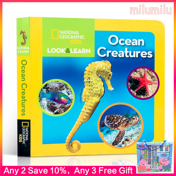 National Geographic Kids Look and Learn: Ocean Creatures (Look & Learn) Board book – Picture ...