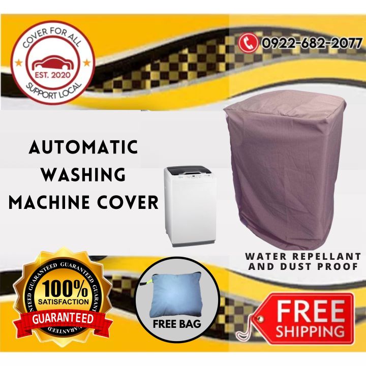 AUTOMATIC WASHING MACHINE COVER WATER REPELLANT AND DUST PROOF | Lazada PH