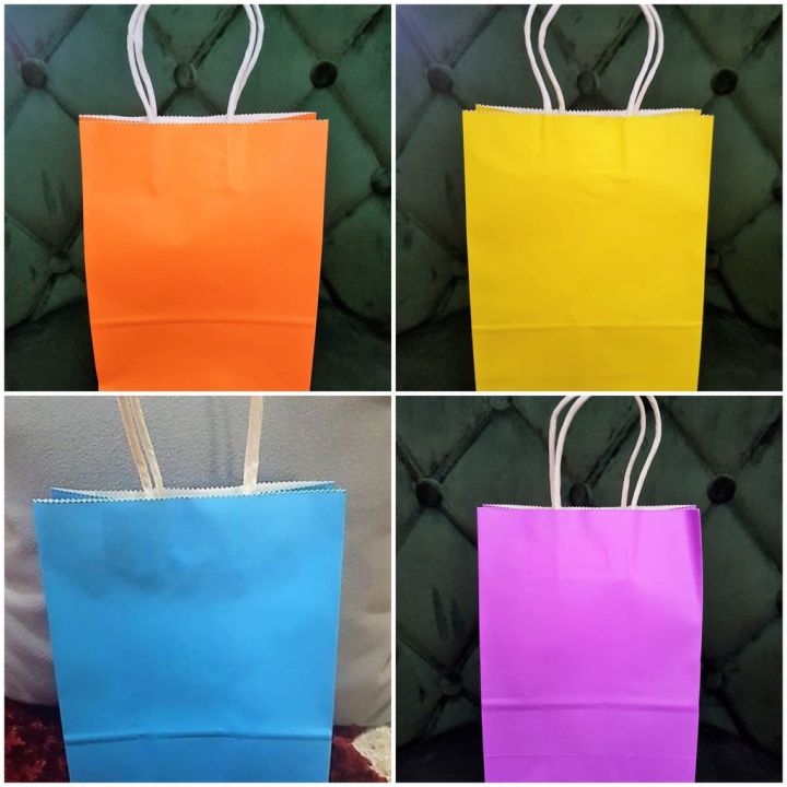 Small Plain Paper Bag with Handle | Lazada Singapore