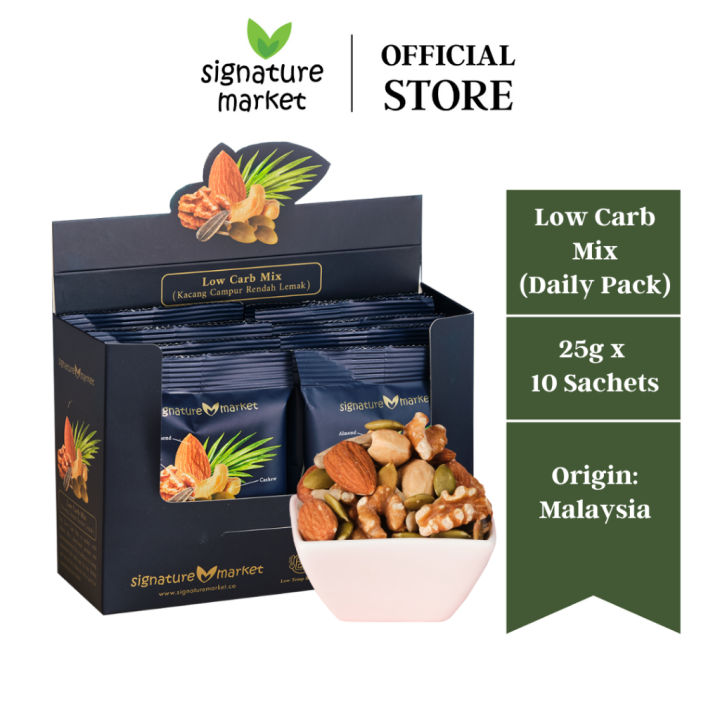 Signature Market Low Carb Mix Daily Pack (25g x 10sachets) | Lazada