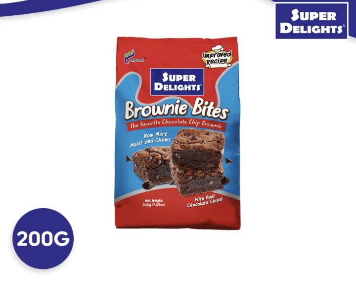 Super Delights Brownie Bites 200g | Lazada PH