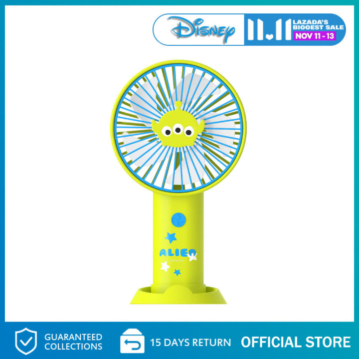 Disney Fan mini ของแท้สามตามือถือพัดลมขนาดเล็กแบบพกพา USB ชาร์จลมฤดู ...
