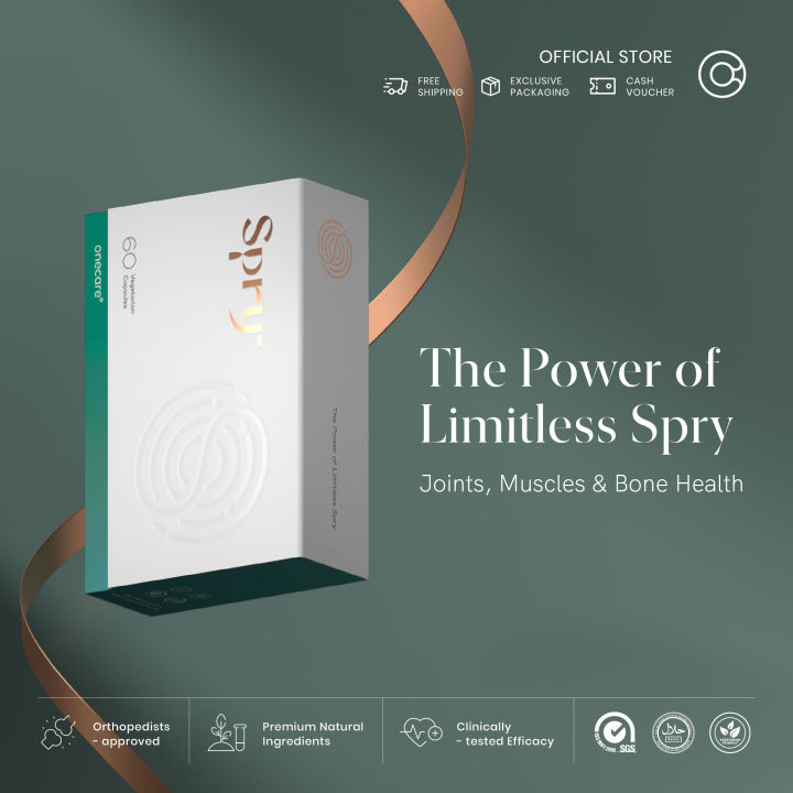 Spry 1-Month | Joint Supplement | Relief Heal Joint Muscle Bone Stiff ...