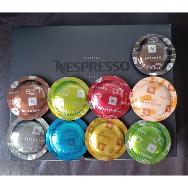 Nespresso Flat Pods Capsules per Piece for Professional Coffee Machine ...
