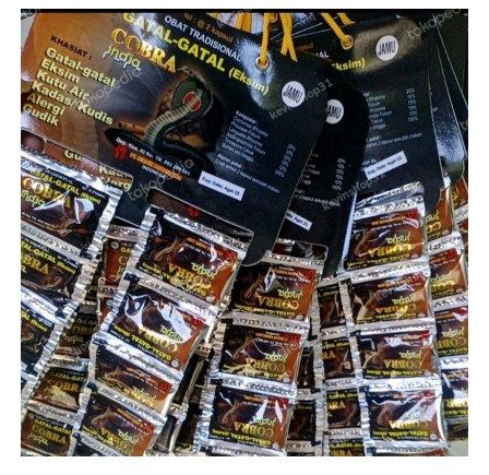 Obat Gatal gatal eksim Cap Cobra India Renceng Isi 20 Sachet | Lazada Indonesia