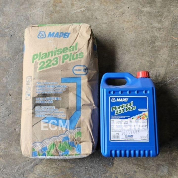 MAPEI PLANISEAL 223 PLUS (25KG SET) Two-component, Fiber-Reinforced ...