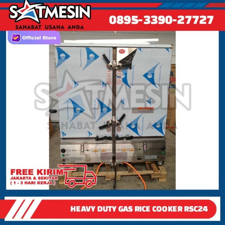 GETRA HEAVY DUTY GAS RICE COOKER RSC24 / RSC 24 | Lazada Indonesia