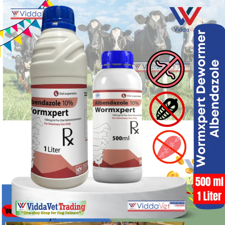 500ml 1 Liter Wormxpert Albendazole dewormer valbazen 1 liter valbazen ...