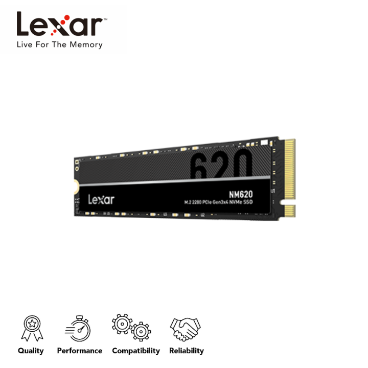 Lexar® NM620 M.2 2280 NVMe SSD (256/512GB) | Lazada