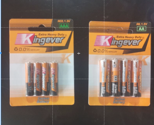 4PCS! Heavy duty Battery.Kingever brand AAA and AA. 1.5V | Lazada PH