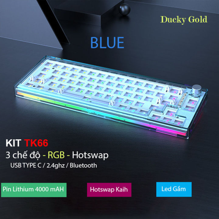 Bộ KIT TK66 - 3 modes - Led RGB - LED GẦM - Núm xoay | Lazada.vn