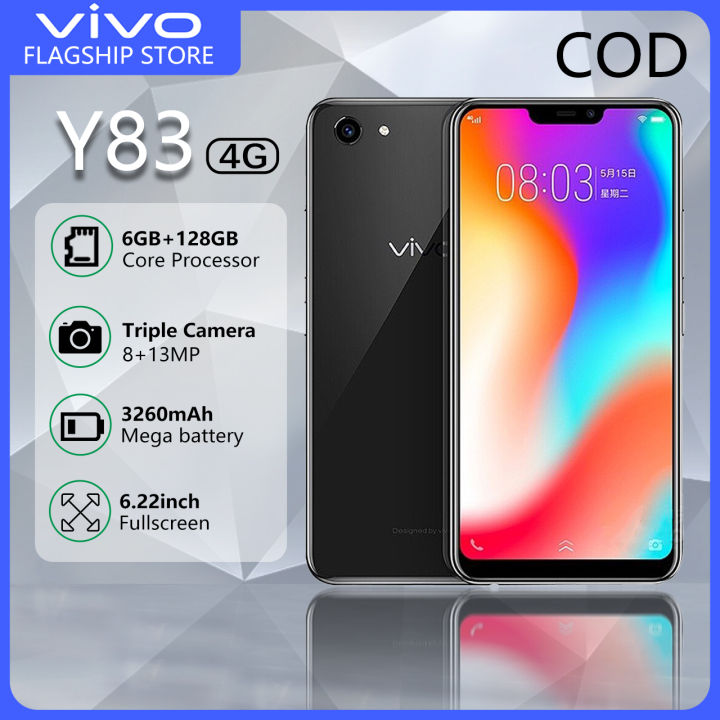 VIVO Y83 Original brand new smartphone 6.22inch 6GB+128GB 5G HD camera Dual SIM Card Face ID ...