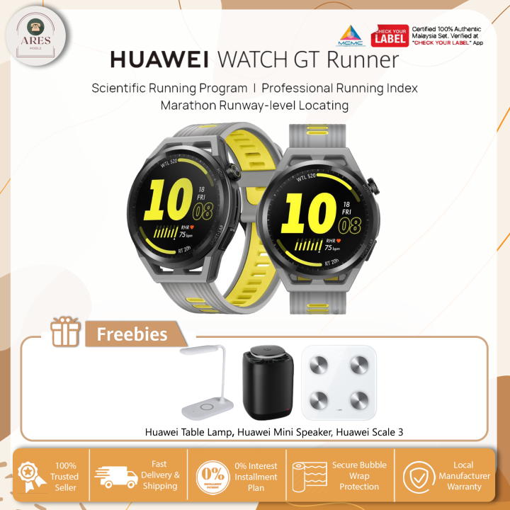 HUAWEI WATCH GT Runner Smartwatch| Scientific Running Program| Accurate ...