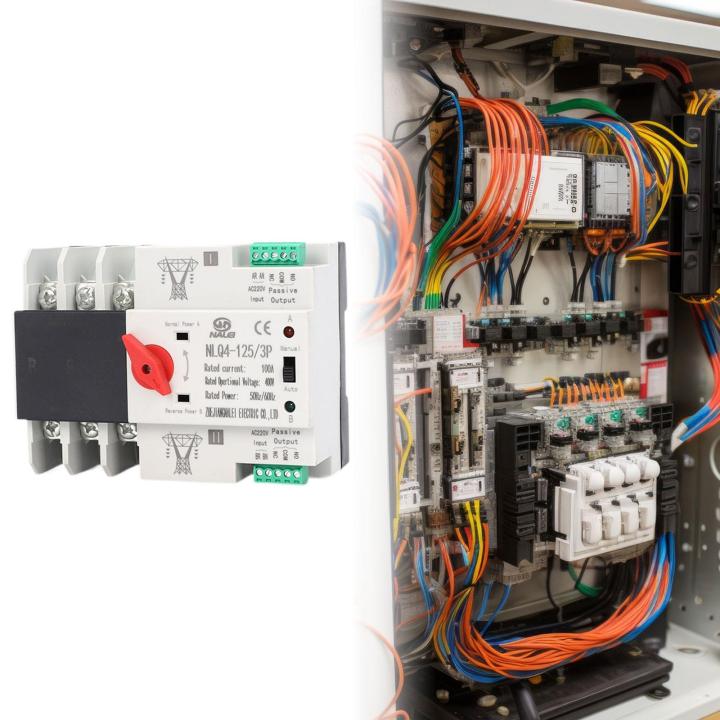 Fityle Double Power Automatic Transfer Switch Wear Resistant Easily ...