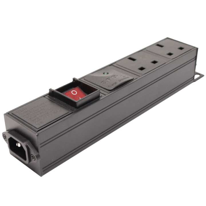 Pdu Power Distribution Unit Iec C14 Input Power Strip 2 3 4 5 6 7 8 Way Uk Socket 3500w With
